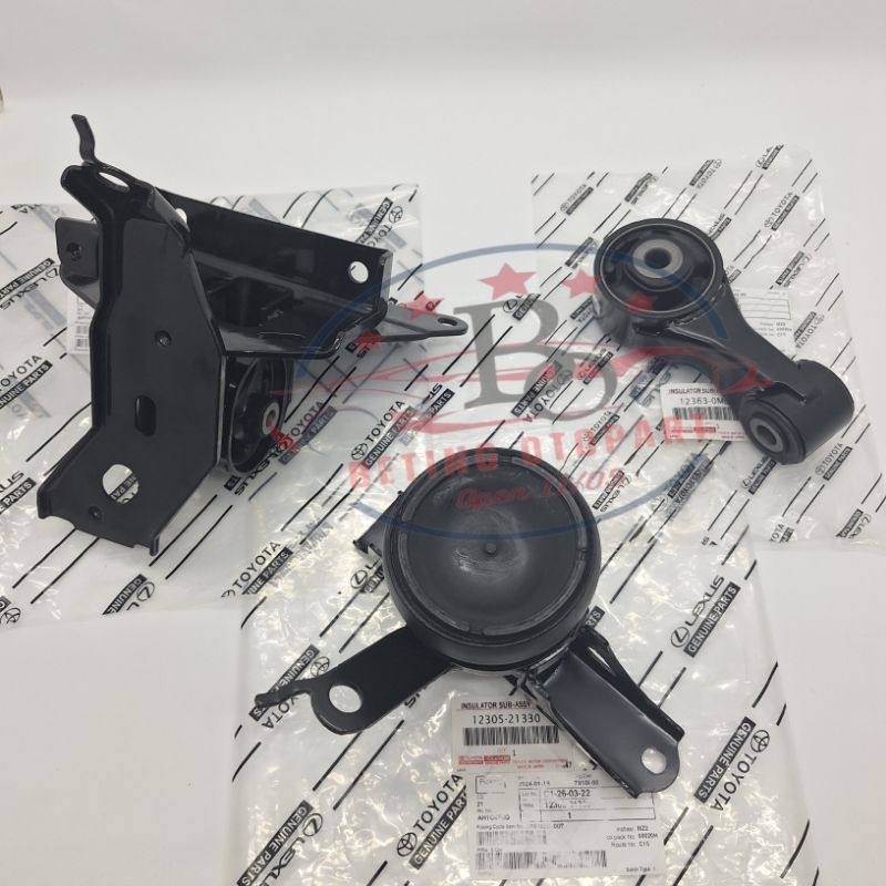 Jual ENGINE MOUNTING DUDUKAN MESIN SET TOYOTA YARIS BAKPAO MANUAL 2006 ...