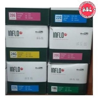 Jual INFLO PLUS IV Catheter Abocath 18,20,22,24,26G BOX | Shopee Indonesia