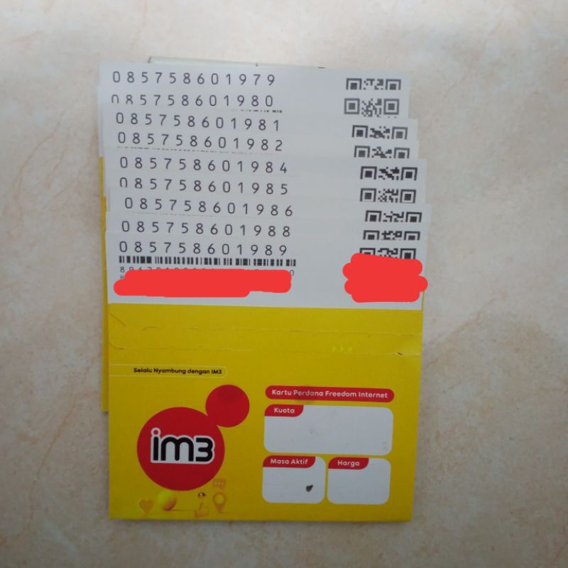 Jual Indosat IM3 Kartu Perdana Edisi Tahun | Shopee Indonesia