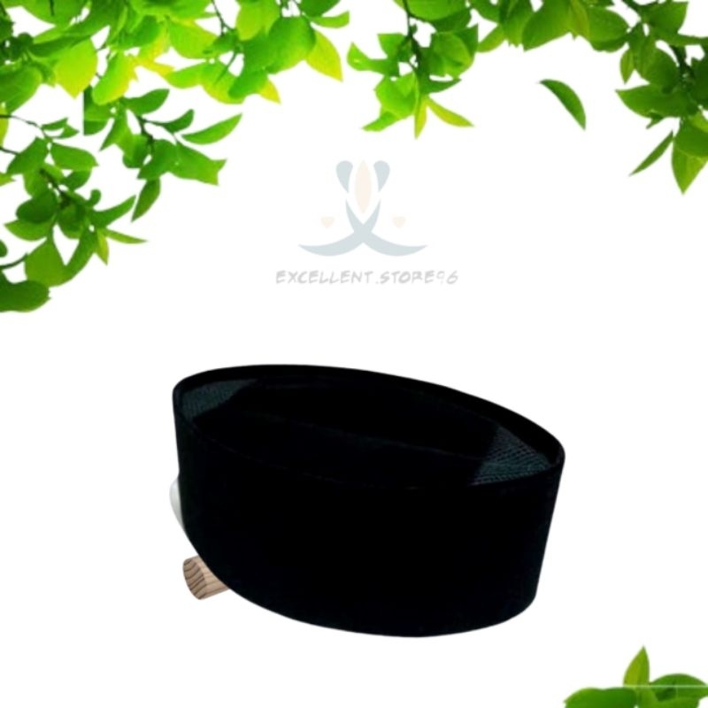 Jual PECI HITAM POLOS AC, KOPIAH SONGKOK AC TINGGI 9 CM | Shopee Indonesia