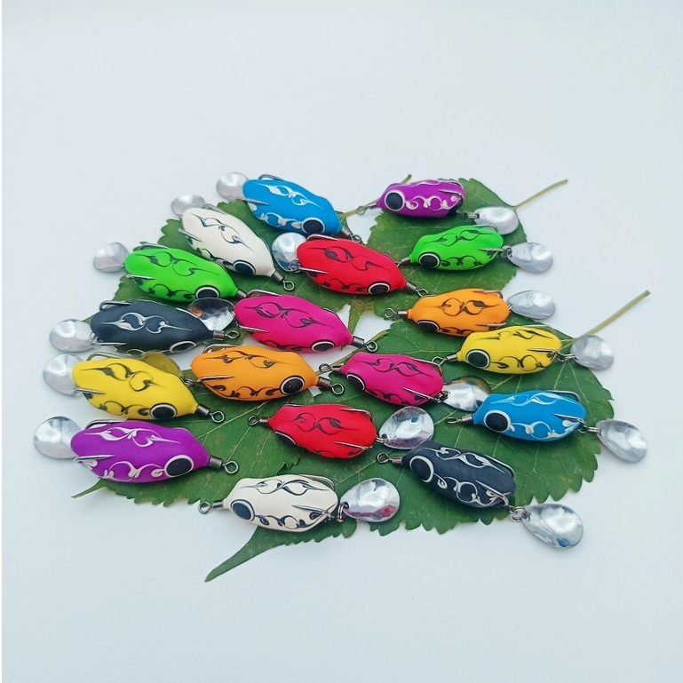 Jual Soft frog killer 3cm dan 3,8cm slim handmade | Diplox lure ...