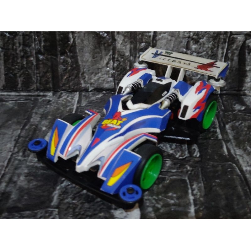 Jual Tamiya lets and go Mini4wd beat magnum body custom tz chassis ori ...