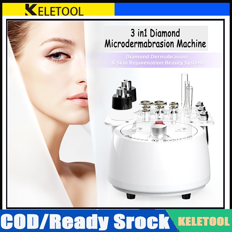 Jual Mesin Dermabrasi Mikrodermabrasi Berlian 3 in 1 BARU Mesin ...