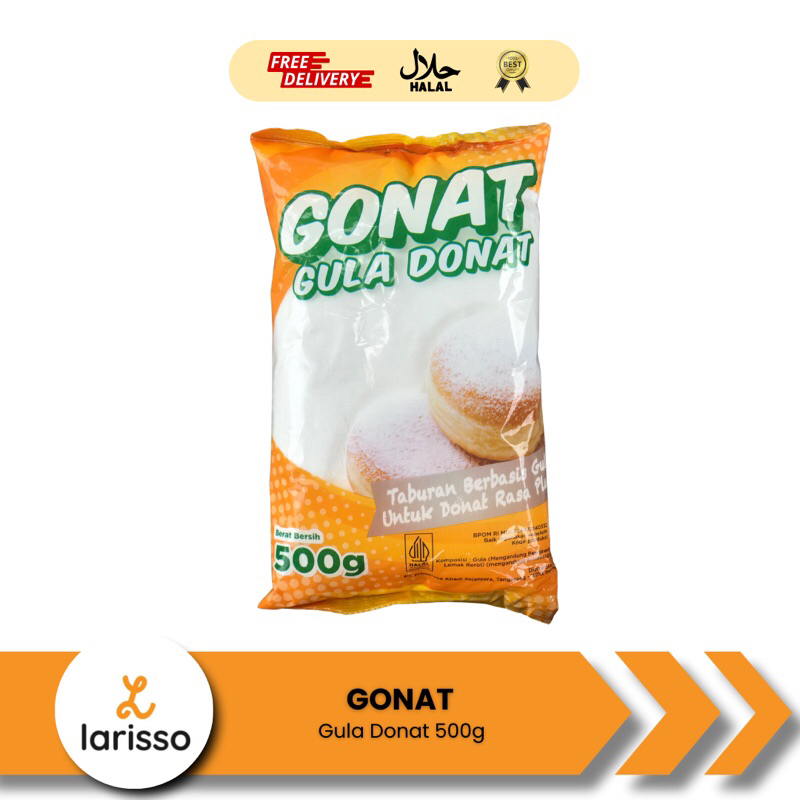Jual Gula Tabur Donat Gonat 500gr - Gula Tabur Donat Dingin | Shopee ...