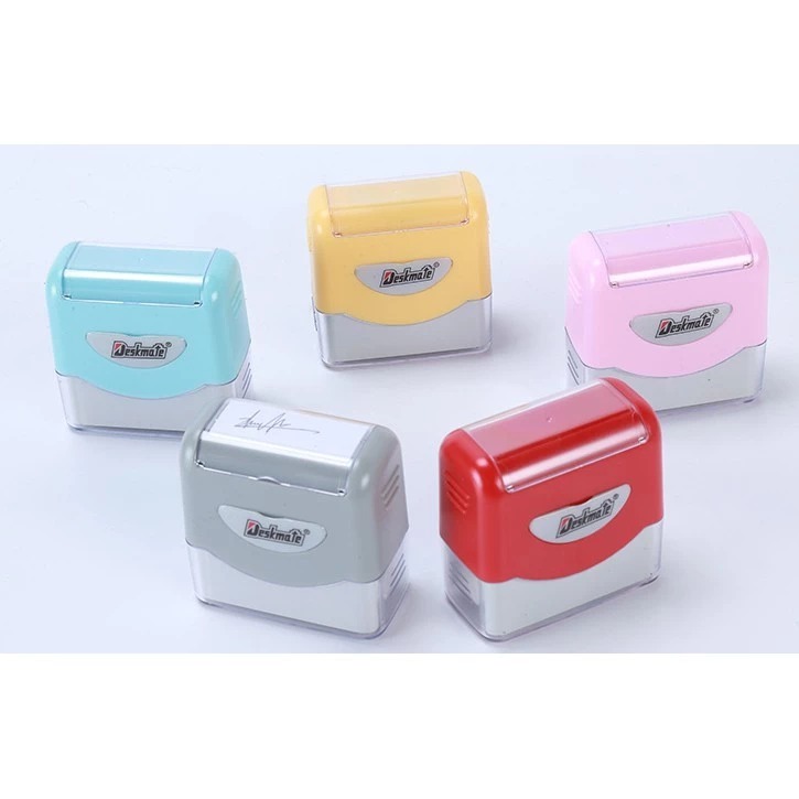 Jual Custom stamp / stempel Deskmate1444 | Shopee Indonesia