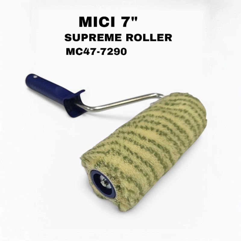 Jual Mici 7" kuas rol cat tembok paint roller refill/ 1 set rol dan ...