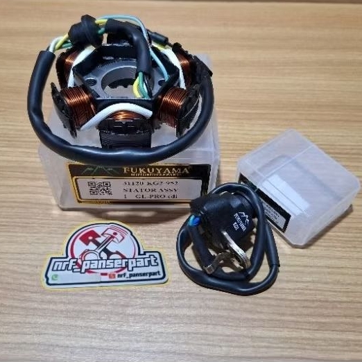 Jual SPUL GL PRO CDI//SPOOL STATER ASSY+FULSER HONDA GLPRO CDI BLACK ENGINE FUKUYAMA | Shopee ...