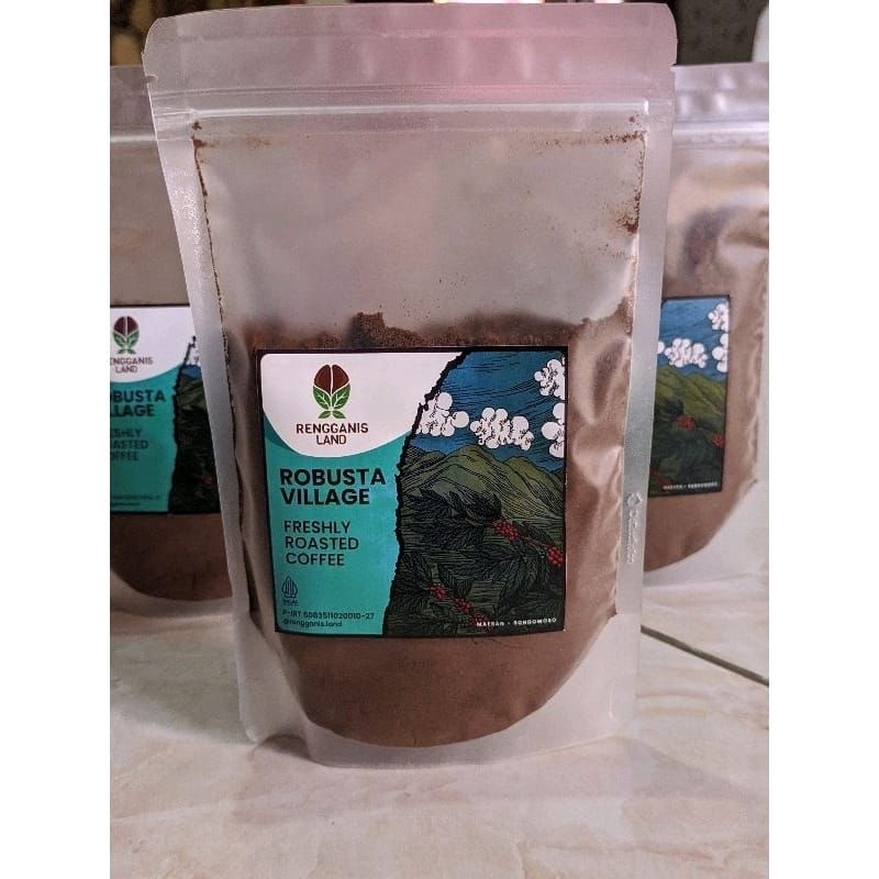 Jual FRESHLY ROASTED COFFEE / kopi bubuk robusta kemasan (100 gram ...
