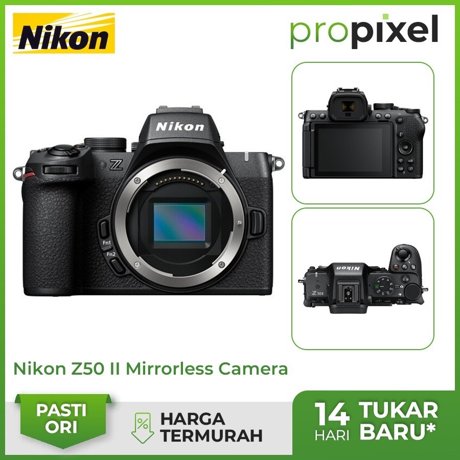 Jual Nikon Z50 II Body Only Mirrorless Camera Z50 Mark II Kamera Z50II ...