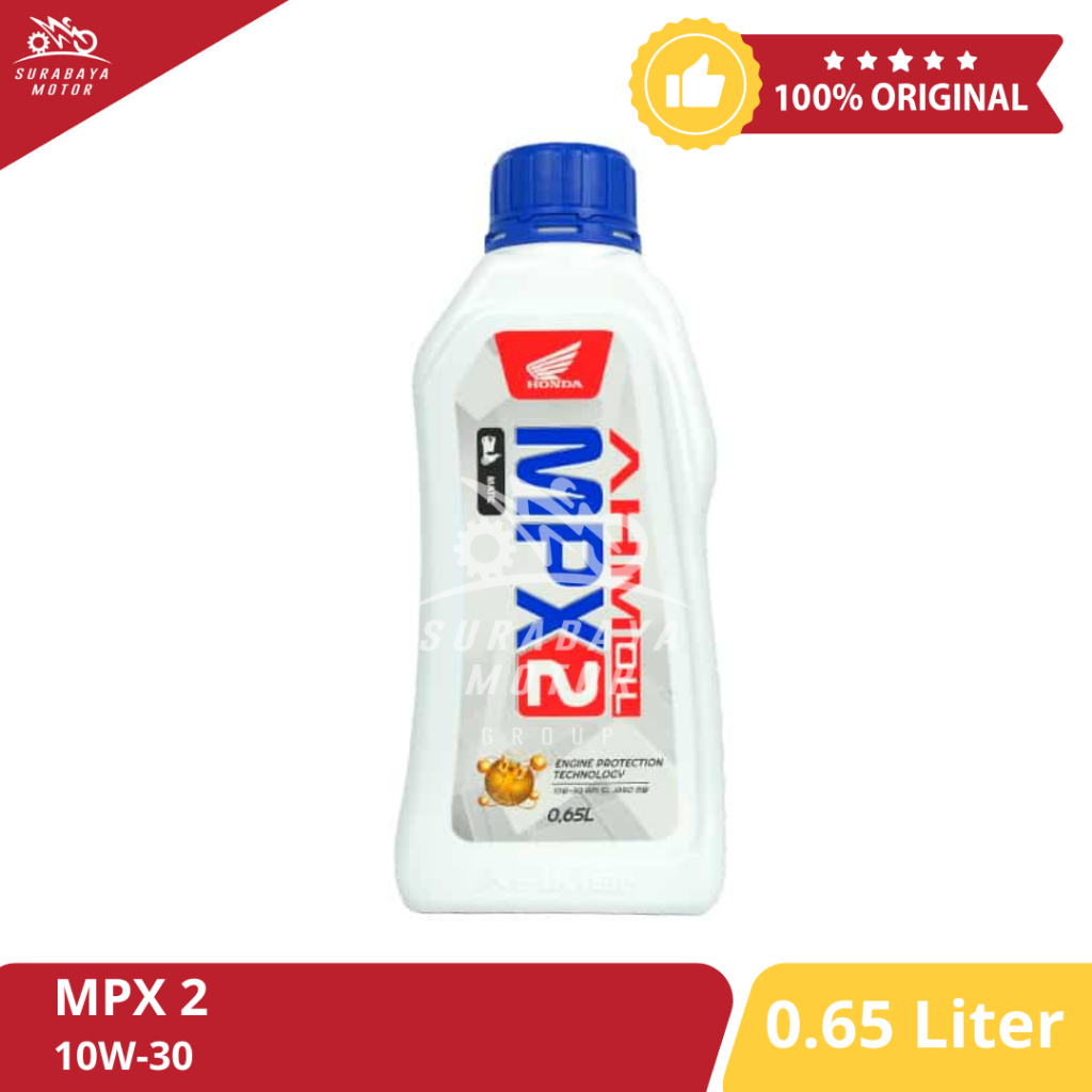 Jual MPX 2 0,65 L liter Oli Mesin Sepeda Motor AHM Honda Matic Matik ...