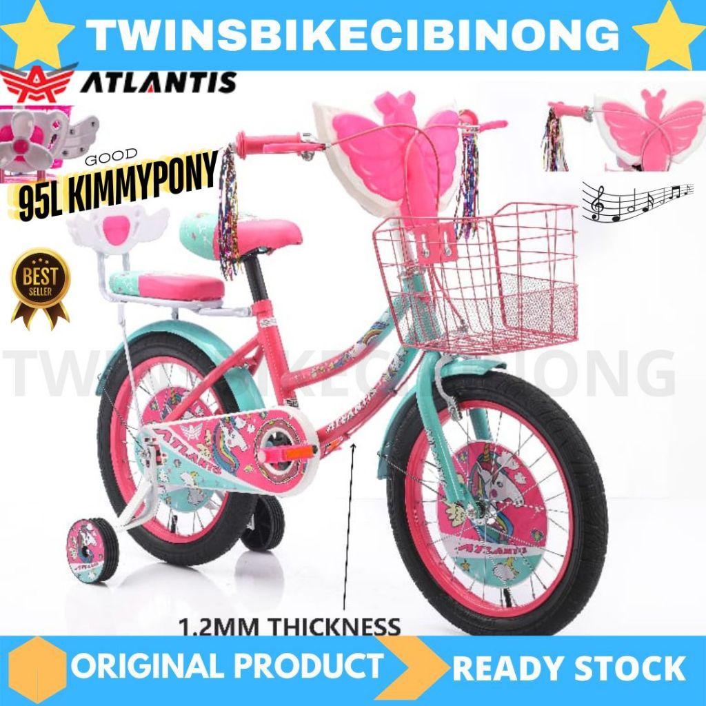 Jual Sepeda Anak Perempuan 12 16 Inc Mini ATLANTIS 92L 95L PONNY ...