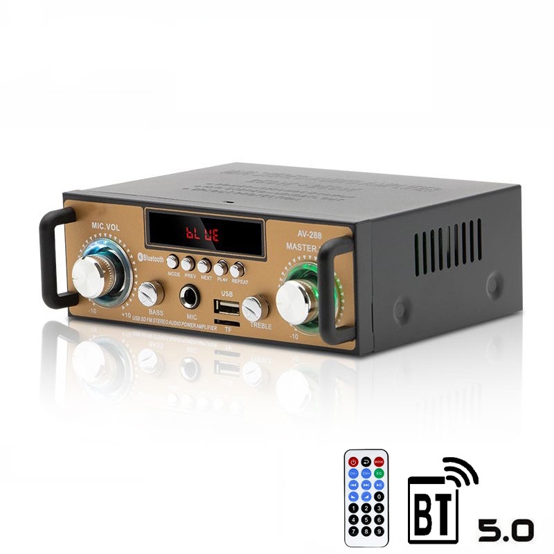 Jual ZHENGYING LED Display Amplifier bluetooth Audio Stereo Power AMP ...