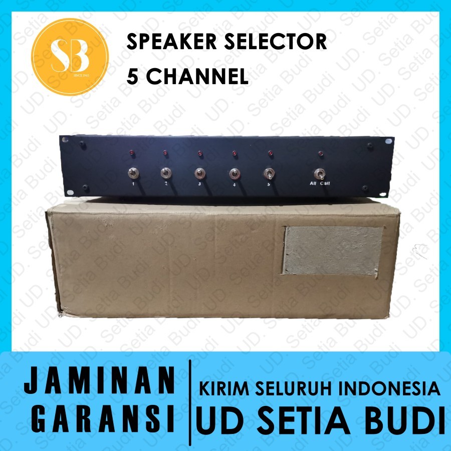 Jual Speaker Selector 5 Channel Untuk Speaker TOA | Shopee Indonesia