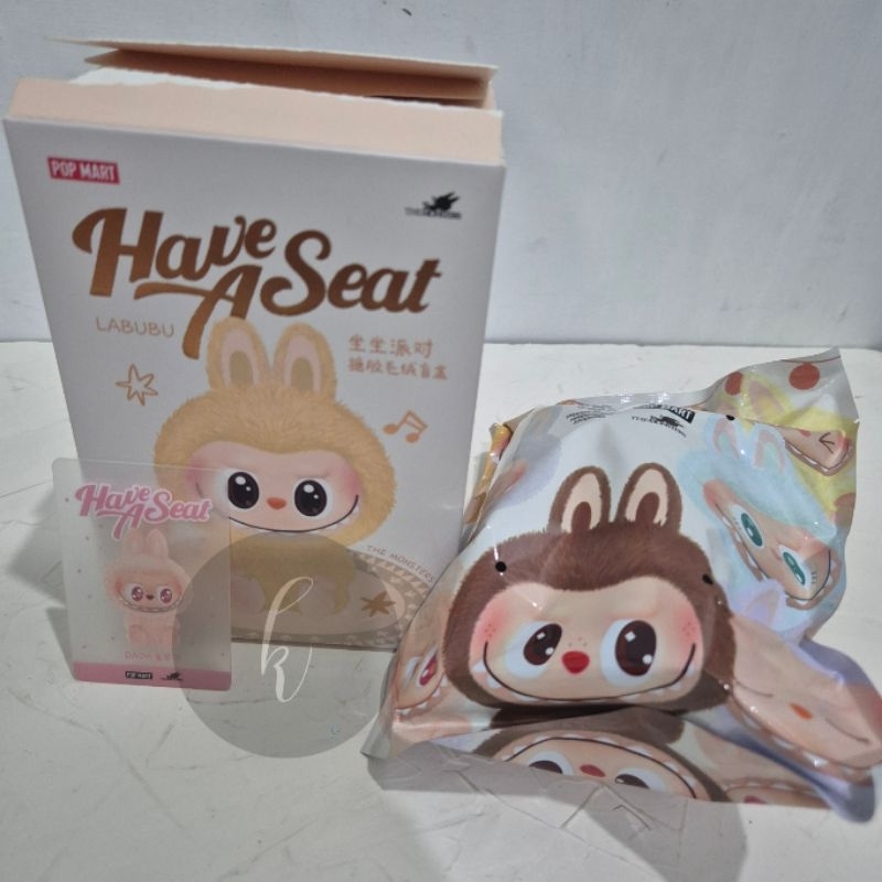 Jual Popmart Labubu Have a Seat V2 DADA Original 100% | Shopee Indonesia