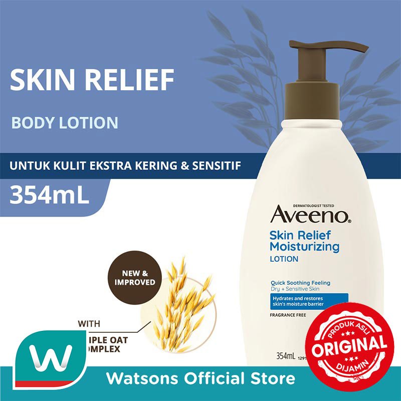 Jual Aveeno Skin Relief Moisturizing Lotion 354ml | Shopee Indonesia
