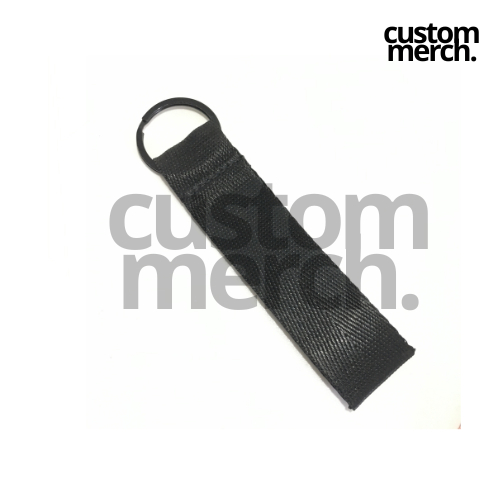 Jual Gantungan Kunci Polos Blank Keychain Webbing Nylon Ring O Keyring ...
