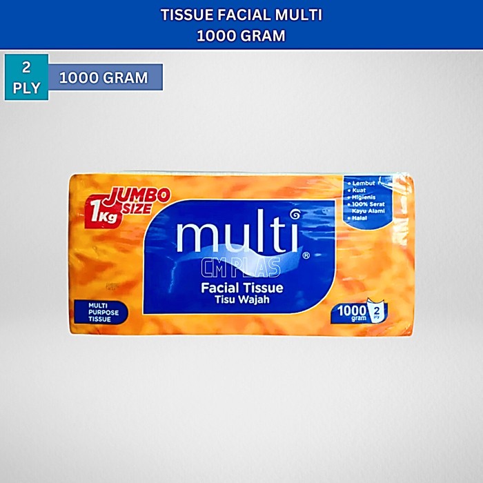 Jual MULTI FACIAL TISSUE 1 KG JUMBO SIZE | Shopee Indonesia