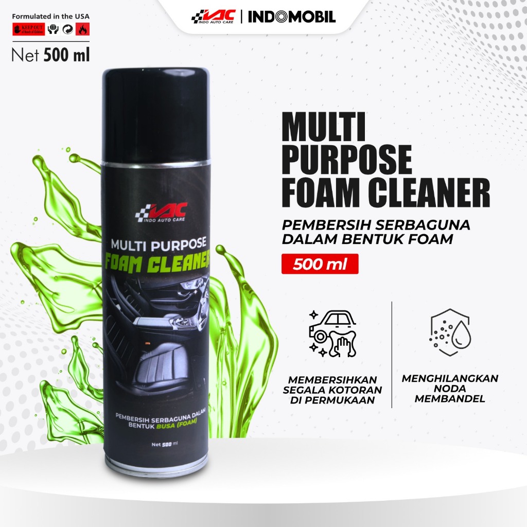 Jual Multi Purpose Foam Cleaner IAC Indo Auto Care Foam Cleaner Multi ...