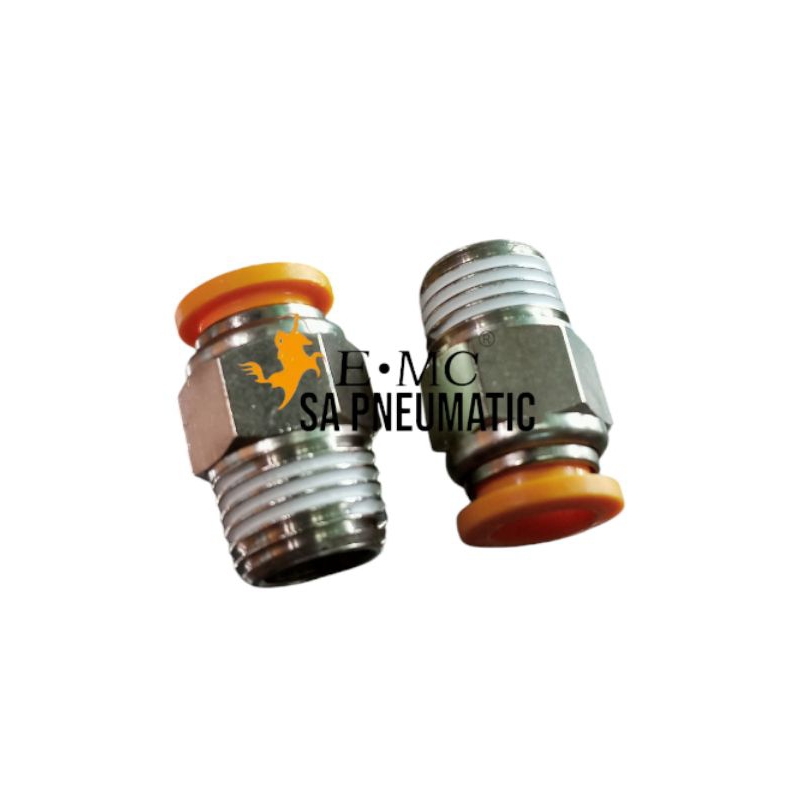 Jual Fitting Push In Pneumatic E-MC EPC 10-03 | Shopee Indonesia