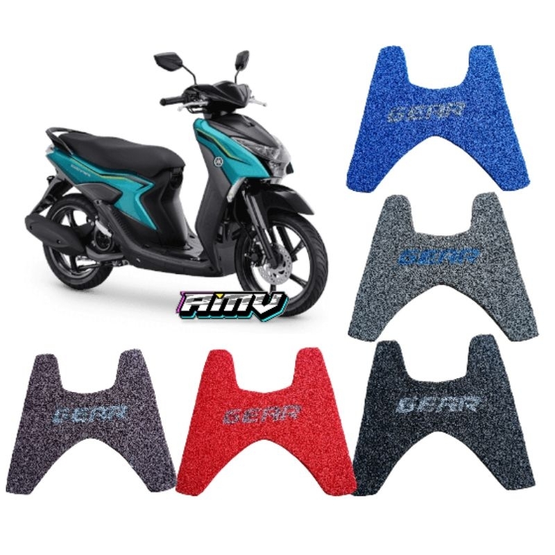 Jual KARPET MOTOR KARPET ALAS KAKI LANTAI MOTOR YAMAHA GEAR 125 WARNA ...