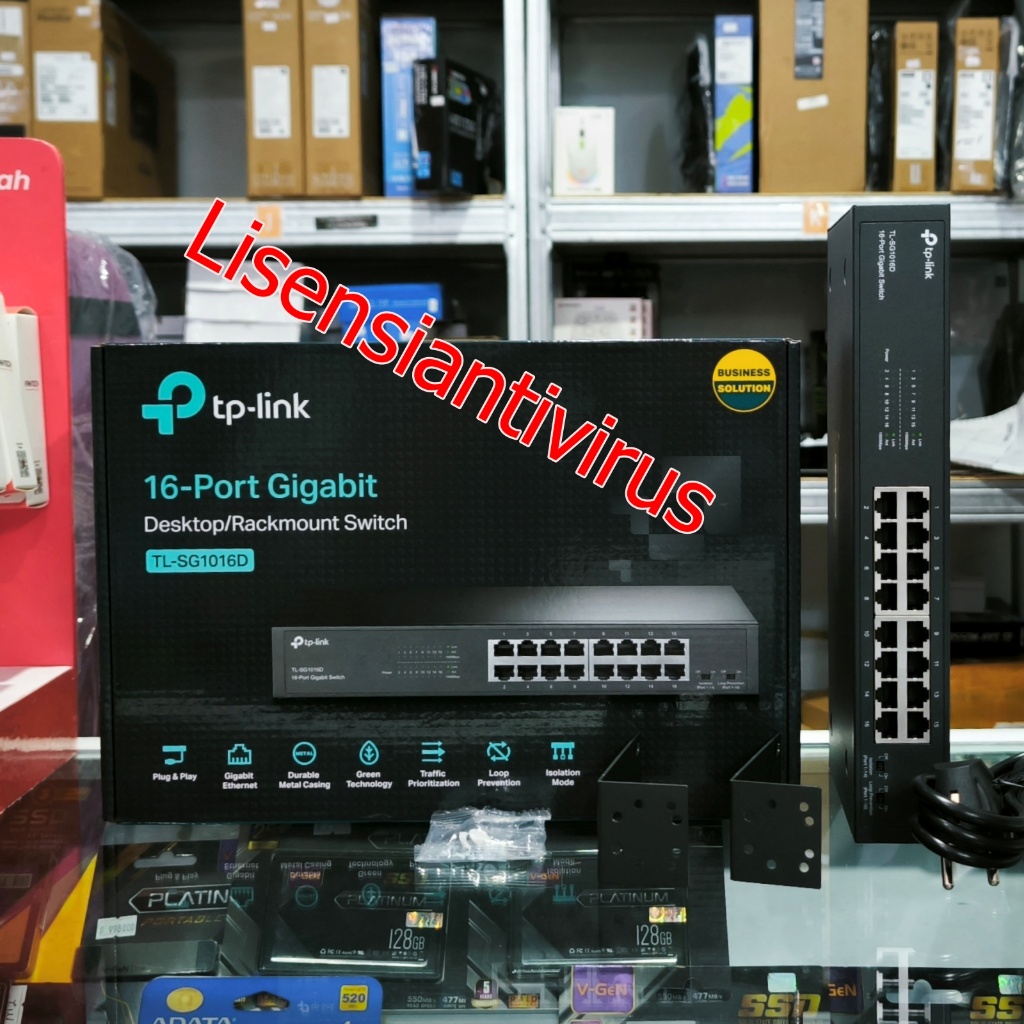 Jual Switch TP-LINK SG1016D TL-SG1016D TPLINK 16Port Gigabit Switch ...