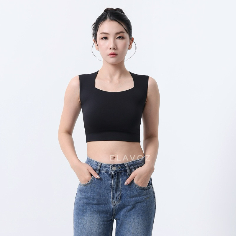 Jual Elavoz Katy Top | crop top | atasan wanita | tanktop wanita ...