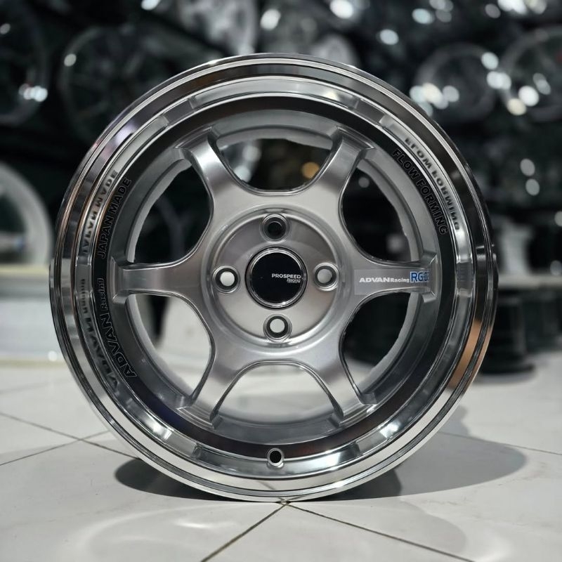 Jual velg racing mobil r15 ADVAN RG D2 LEBAR 6,5 ET 38 velg ring 15 untuk mobil brio jazz city ...