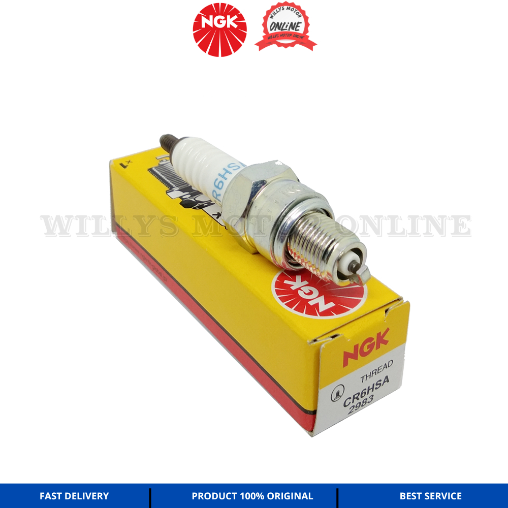 Jual Busi CR6HSA NGK ORIGINAL Busi Motor Mio M3 Mio J Mio Gear 125 | Shopee Indonesia