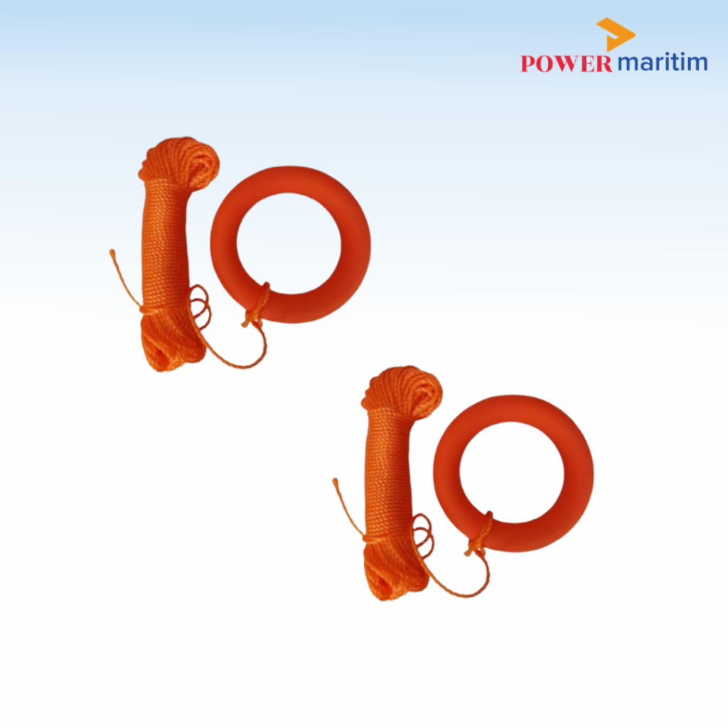 Jual Life buoy Buoyant Rescue Quoit 30 Meter 280 Gram Tali Pelampung ...