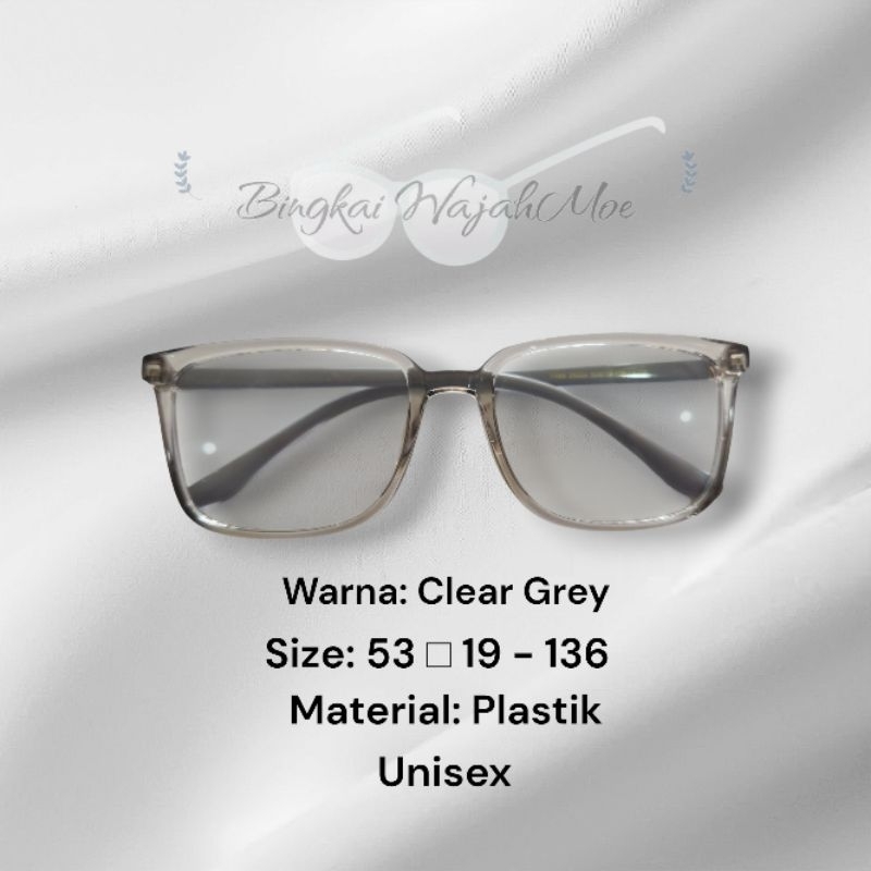 Jual Frame kacamata untuk wajah sedang - lebar. Bentuk frame kotak ...