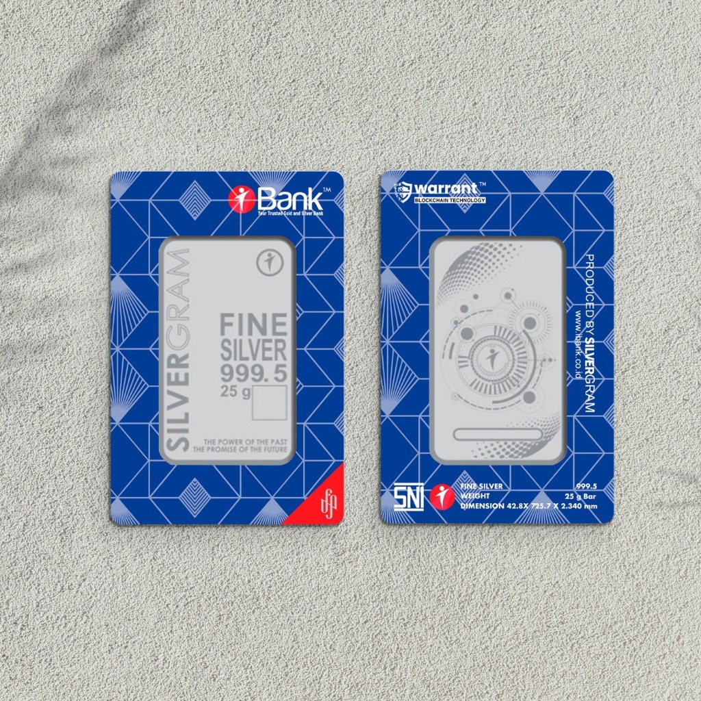 Jual Silvergram 25 gr Silver - Perak Kepingan Berkualitas Tinggi dengan ...