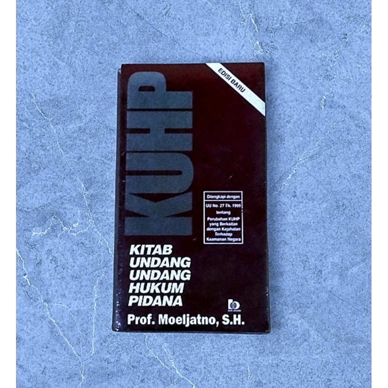 Jual KUHP (Kitab Undang-undang Hukum Pidana) | Shopee Indonesia