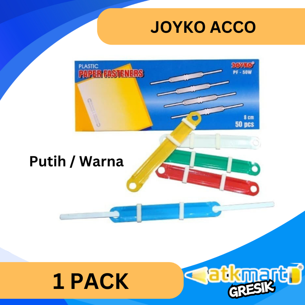 Jual JOYKO ACCO PUTIH / JOYKO ACCO WARNA / PAPER FASTENER | Shopee Indonesia