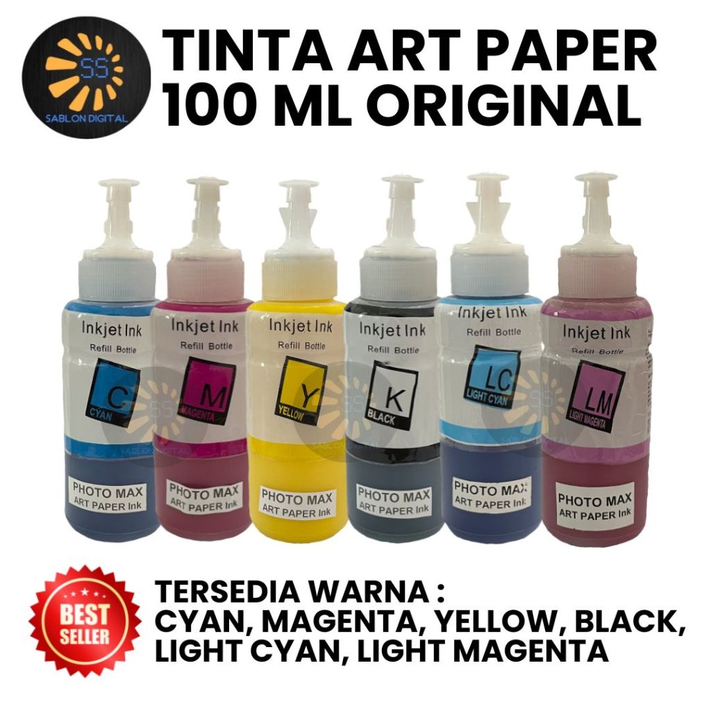 Jual Tinta Art Paper ukuran 100 ml | Shopee Indonesia