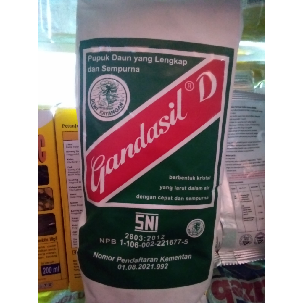 Jual GANDASIL-D 500GR | Shopee Indonesia