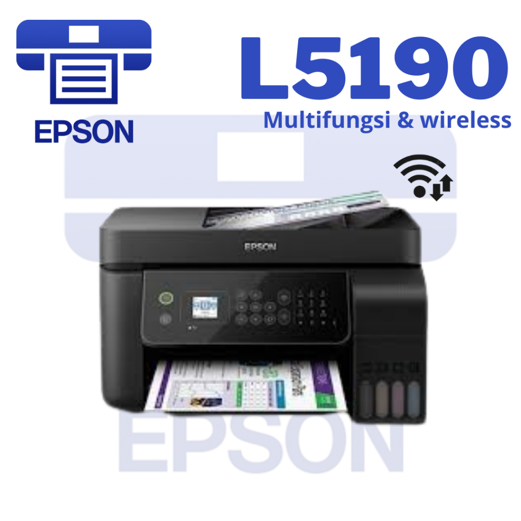 Jual Epson L5190 Multifungsi & Wireless | Shopee Indonesia