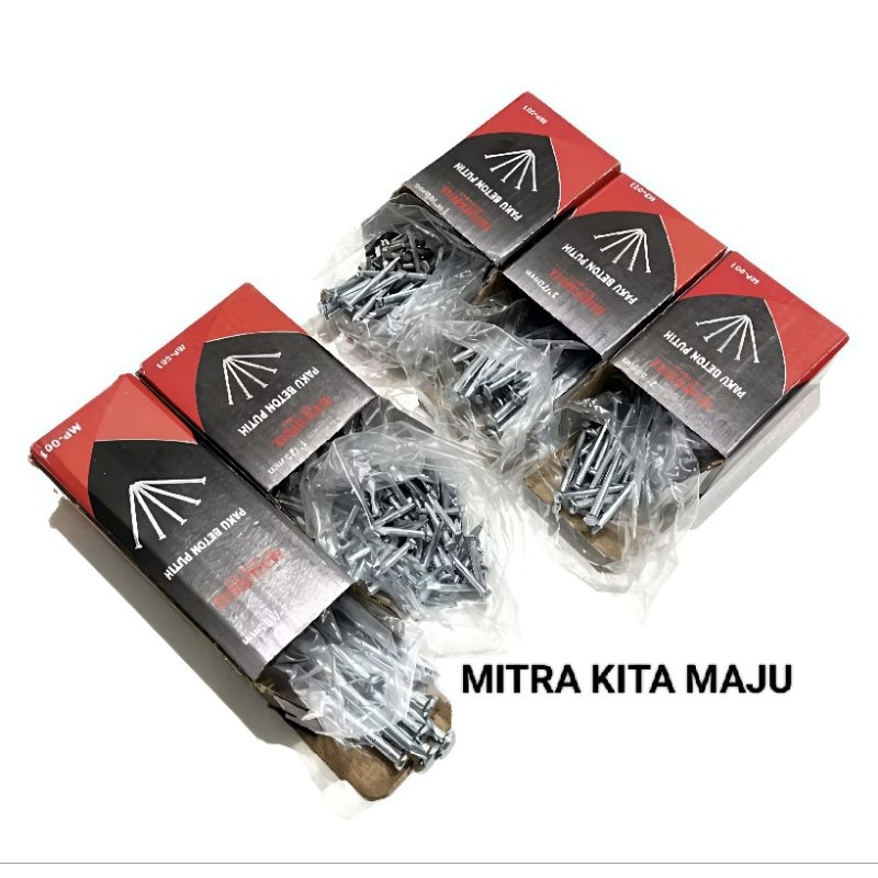 Jual PAKU BETON PUTIH MARSHAL / PAKU TEMBOK DINDING 1 INCH , 1 1/4 INCH , 1 1/2 INCH , 2 INCH ...