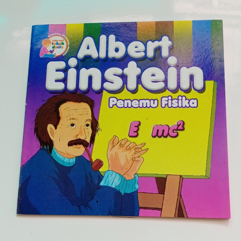 Jual Buku Cerita Anak Bergambar Seri Tokoh Dunia Albert Einstein Penemu ...