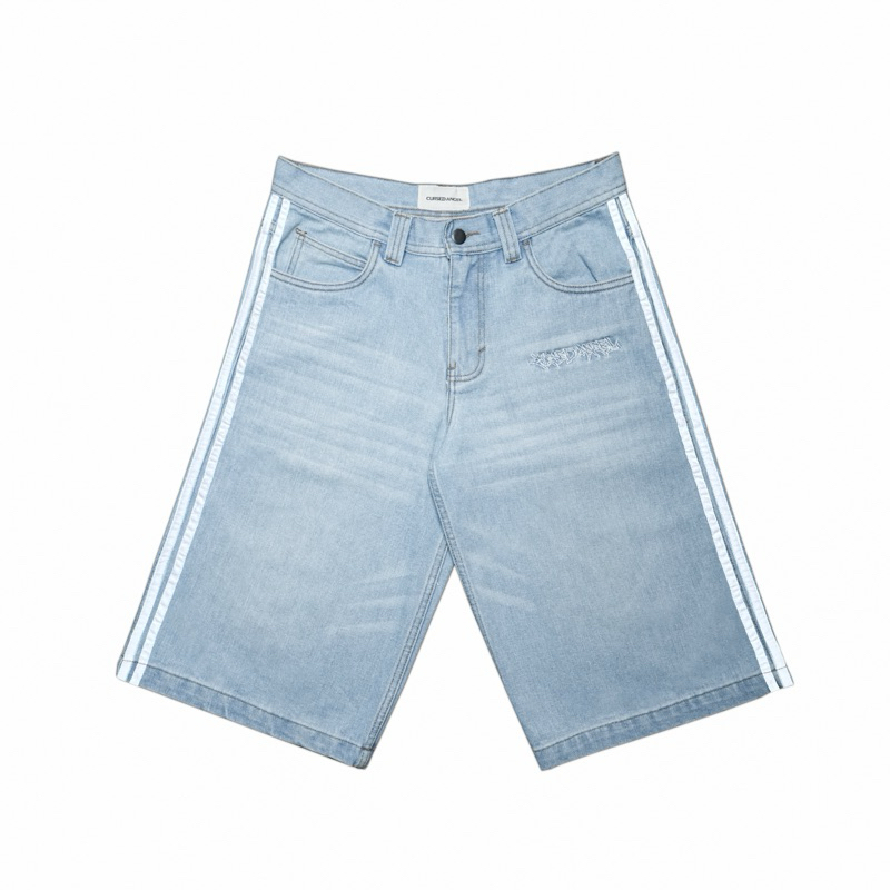 Jual Cursed Angel Jorts - 4 Strips Light Blue | Shopee Indonesia
