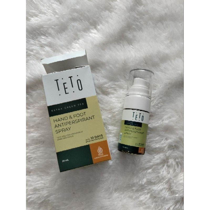 Jual DISKON TETO Hand and Foot Spray 30ml yang mengurangi keringat ...