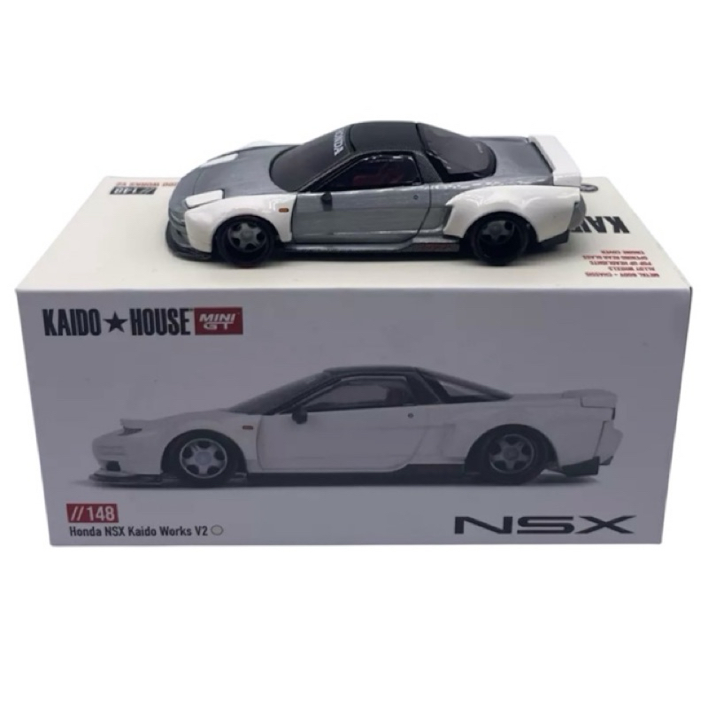 Jual Mini GT x Kaido House 64 Chase Car Honda NSX (NA1) White V2 ...