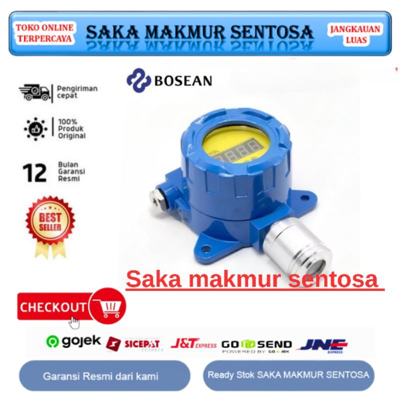 Jual CH4 Fixed Gas Detector Methane BH-60 EX Bosean BH60 Metana Tester ...