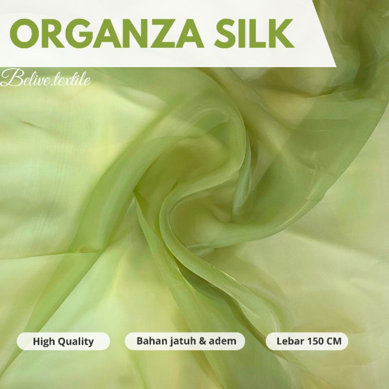 Jual KAIN ORGANZA SILK / KAIN KACA / KAIN ORGANZA / KAIN KACA ORGANZA ...