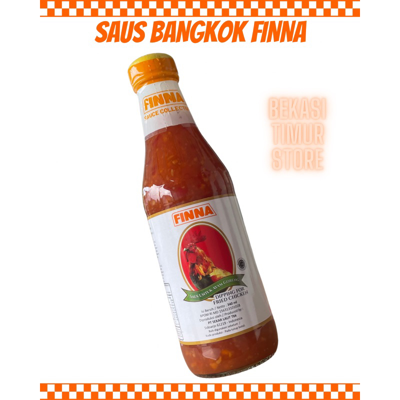 Jual Finna Saus BANGKOK 340ML (Dipping For Fried Chicken) | Shopee ...