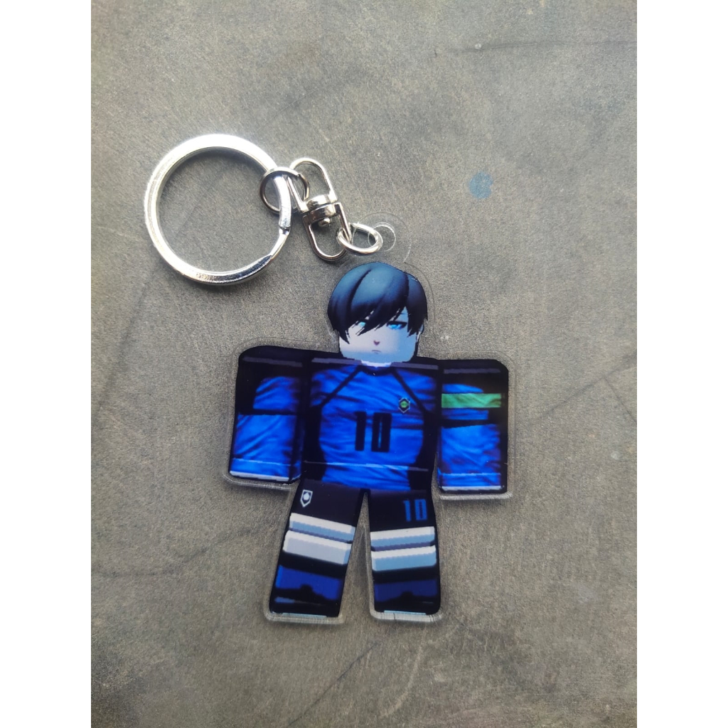 Jual Gantungan Kunci Rin Itoshi Blue Lock Roblox Blue Lock Rivals ...