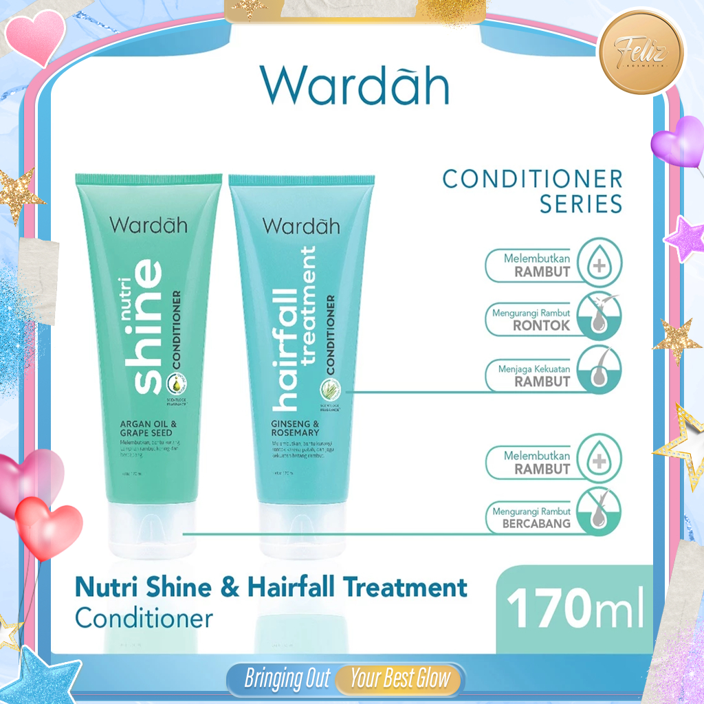 Jual * FELIZ * WARDAH Conditioner Series 170ml | Shopee Indonesia