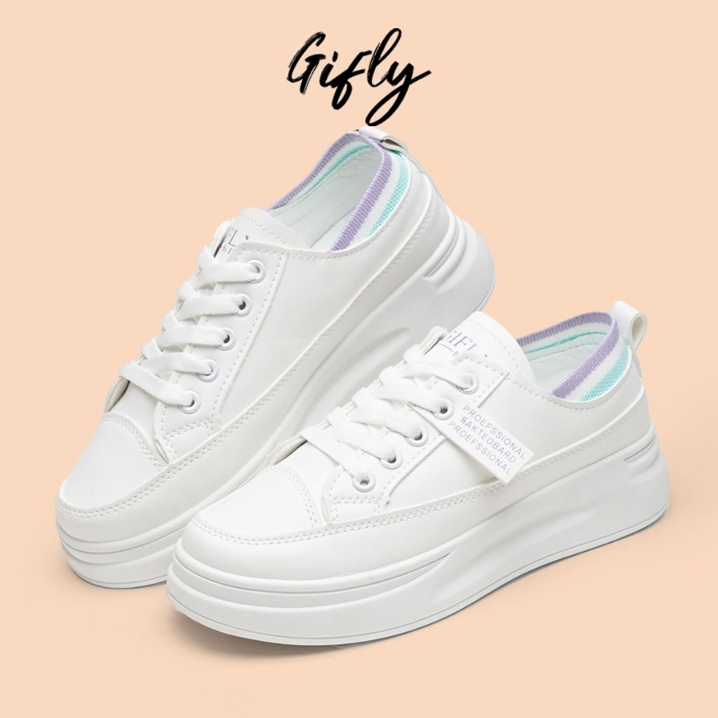 Jual Gifly Cashi Sepatu Sneakers Wanita Kets Sport Shoes SH661 | Shopee ...