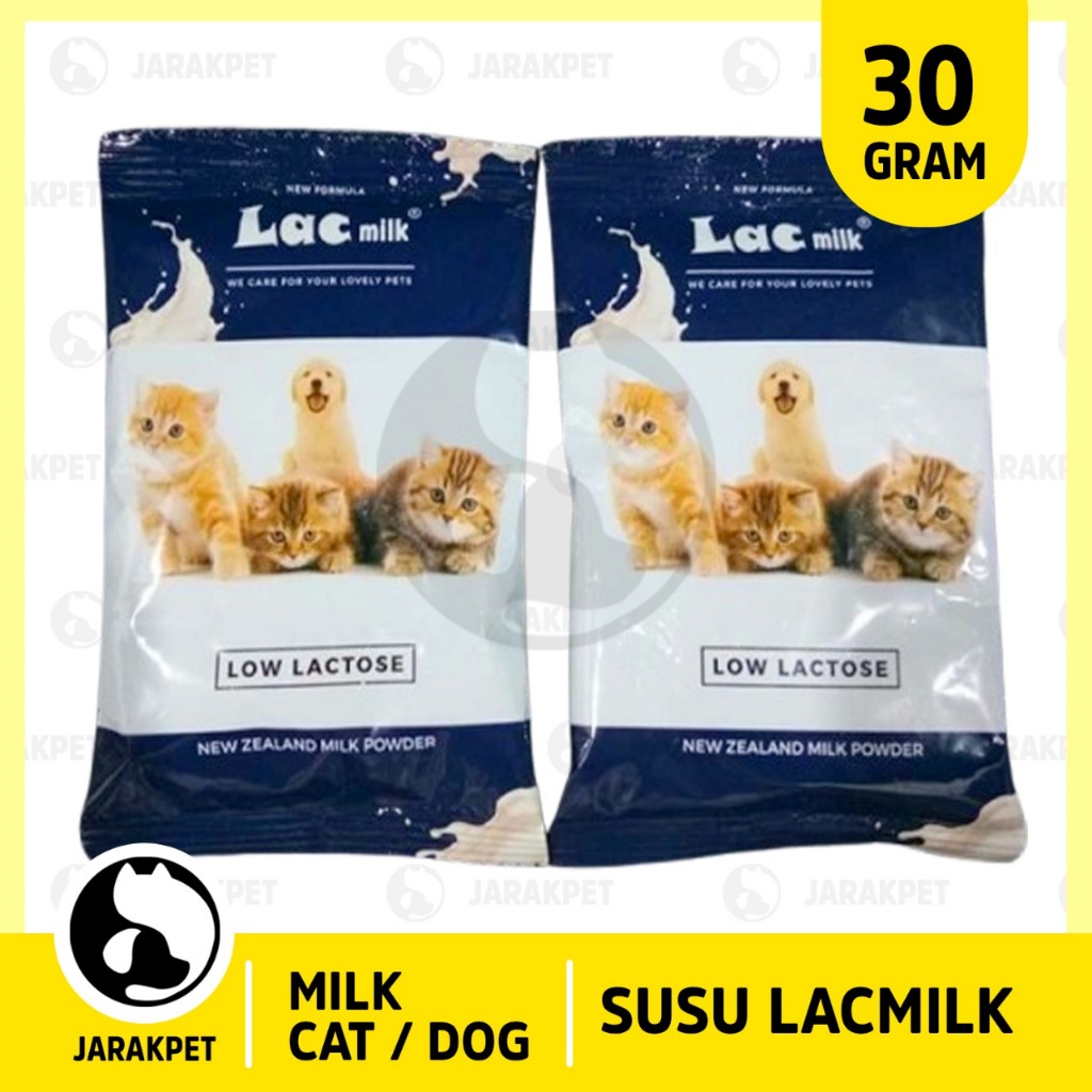 Jual Lac Milk Low Lactose Susu Kucing dan Tiga Gram - Susu Kucing merk ...