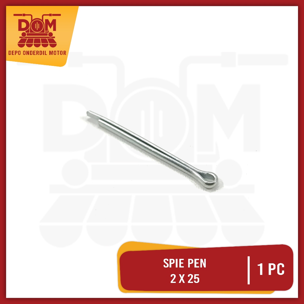 Jual Spie Pen 2 x 25 Harga Per 1 Pcs (PSP) Split Spi Cotter Pin ...