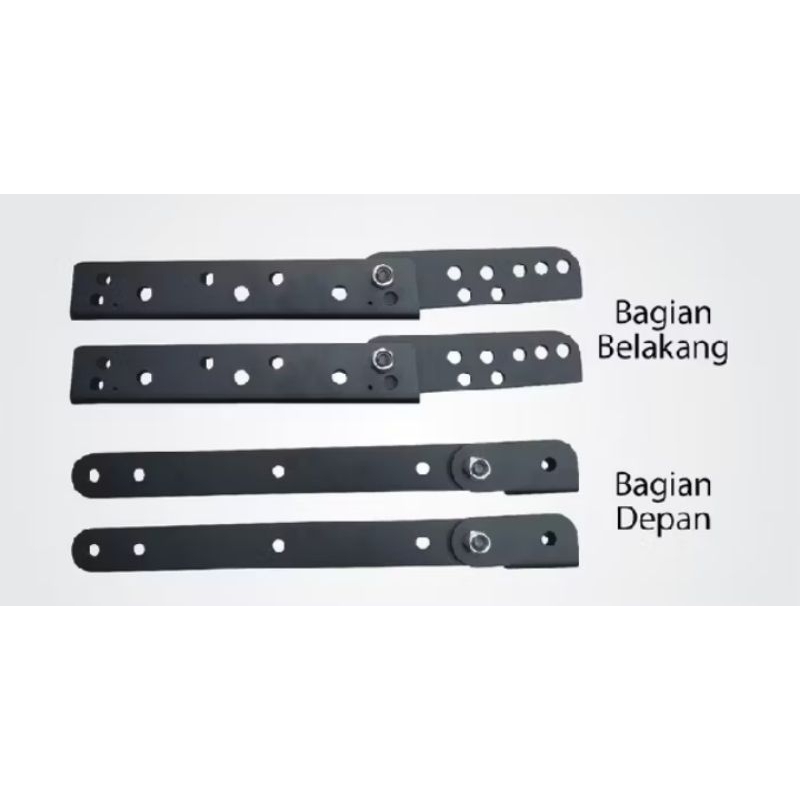 Jual Bracket line array bracket sound 10in / 12in bahan besi | Shopee ...